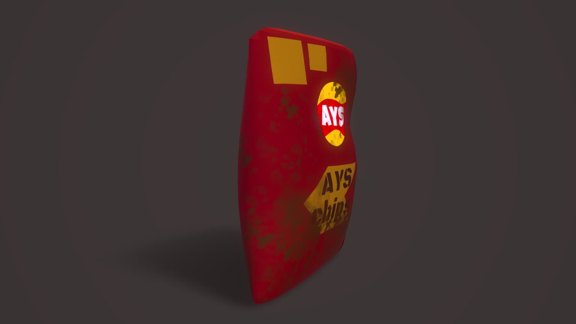 Stylized LowPoly Open Chips Model 3D Model - TurboSquid 2086303
