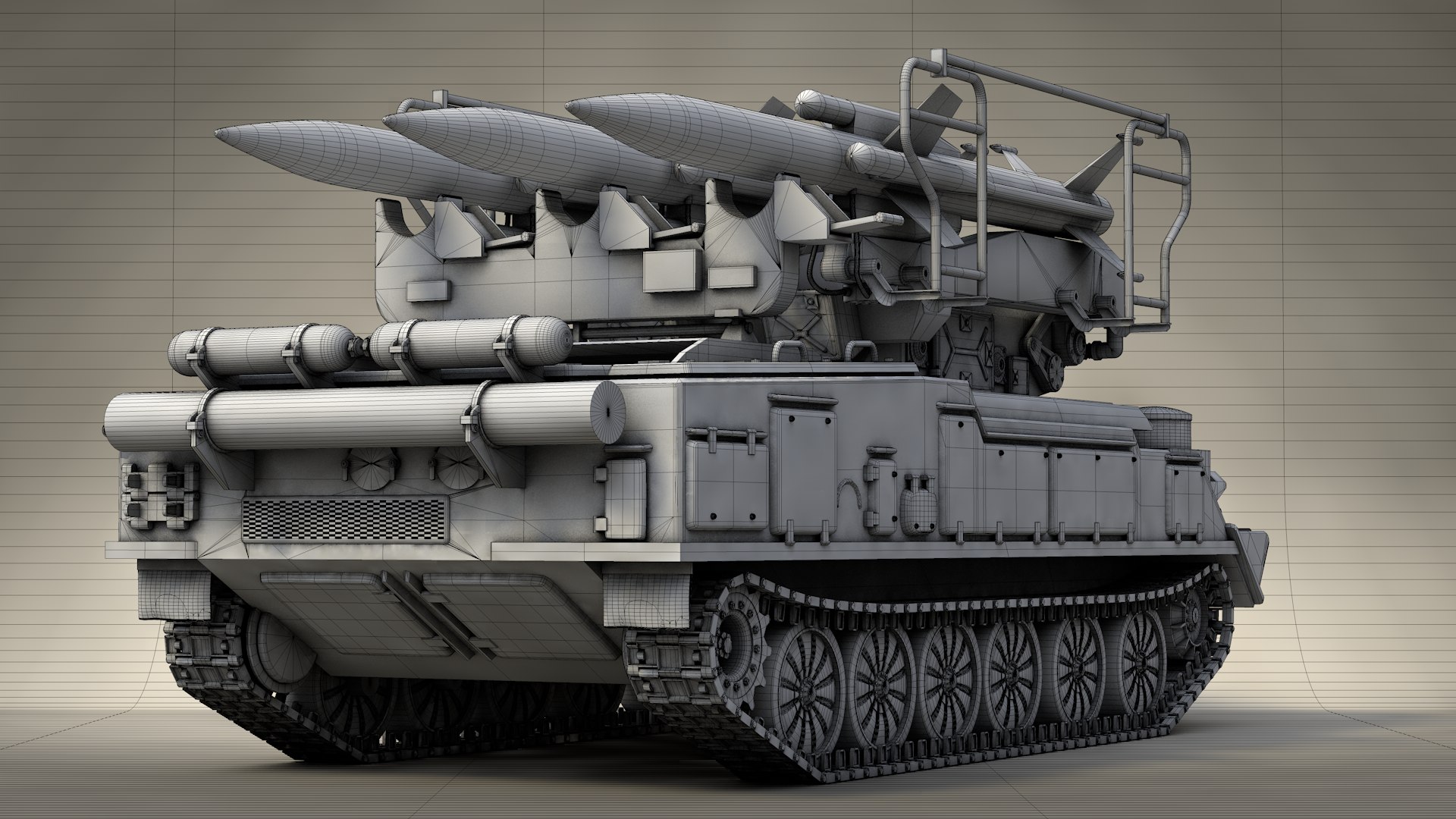 Soviet Sa-6 Gainful 2k12 3D - TurboSquid 1465821