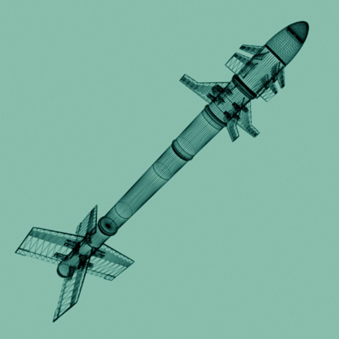 Missle Stinger 3d Model