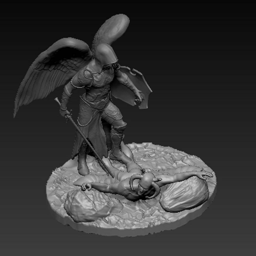 3D model archangel michael - TurboSquid 2052386