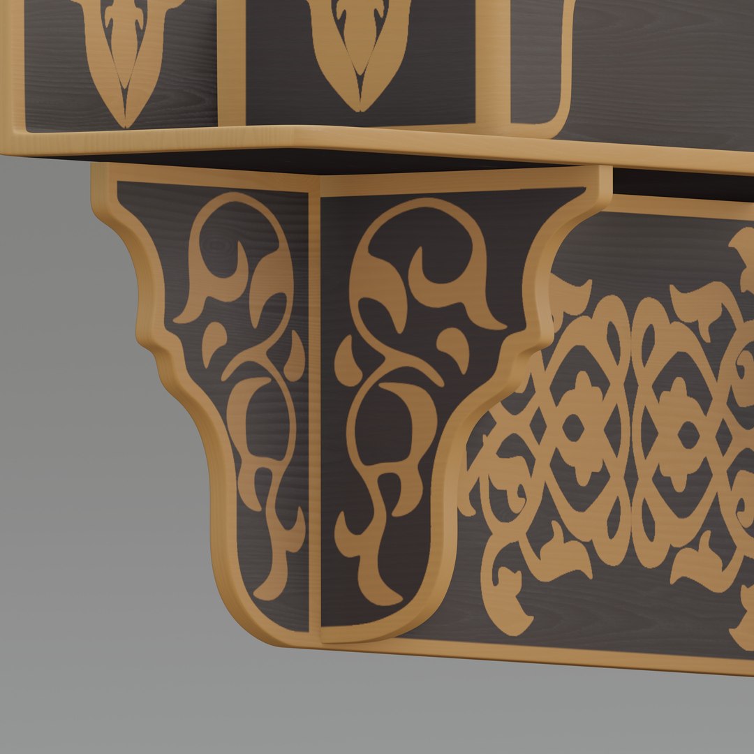 3D Model Shelf Designed - TurboSquid 1524023