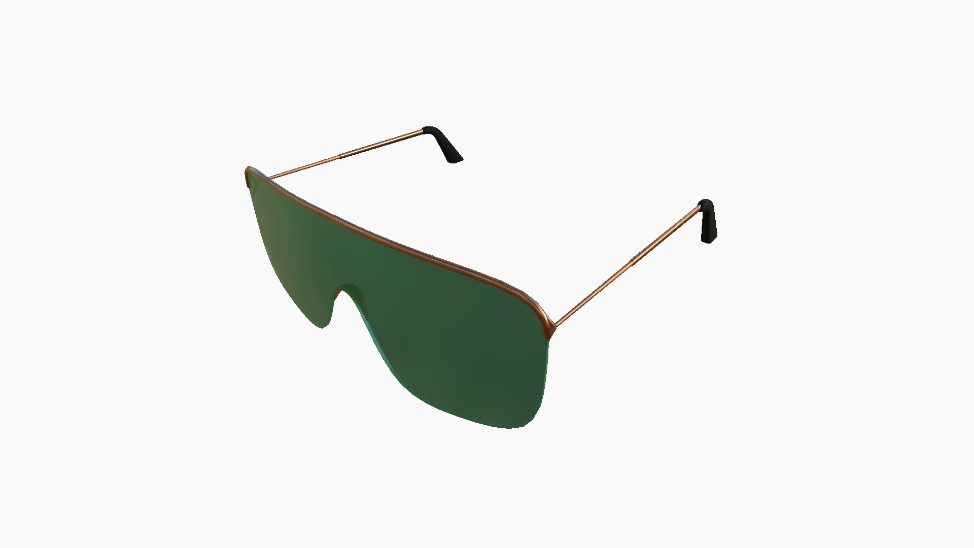 3D Sunglass I09 Copper Green - Character Design Fashion - TurboSquid ...
