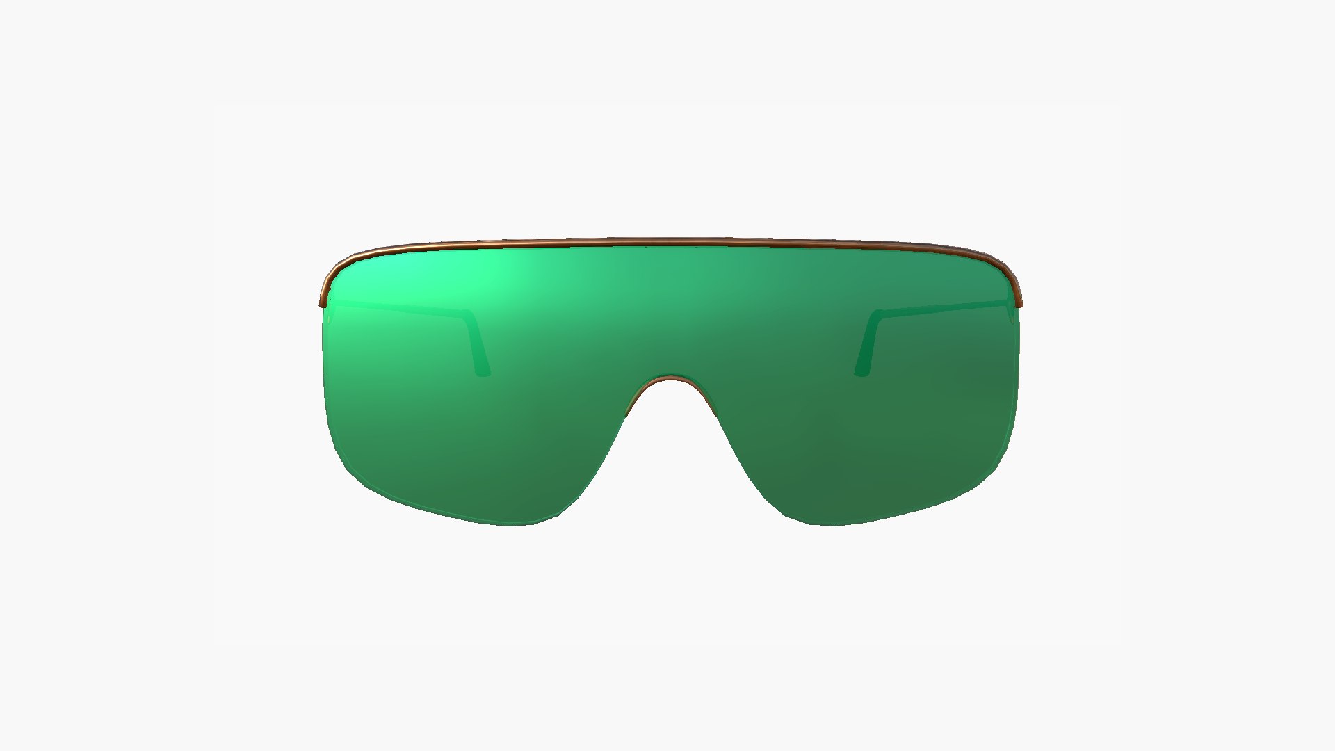 3D Sunglass I09 Copper Green - Character Design Fashion - TurboSquid ...