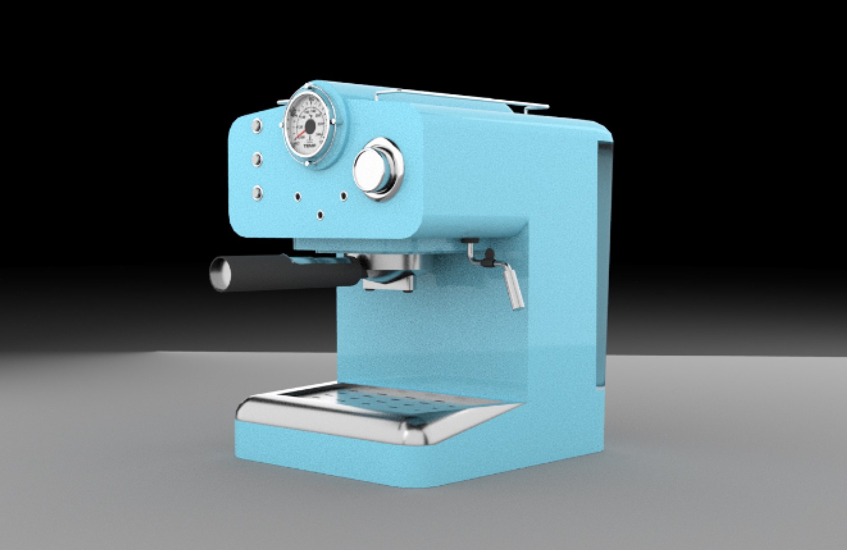 3D retro coffee machine - TurboSquid 1459137