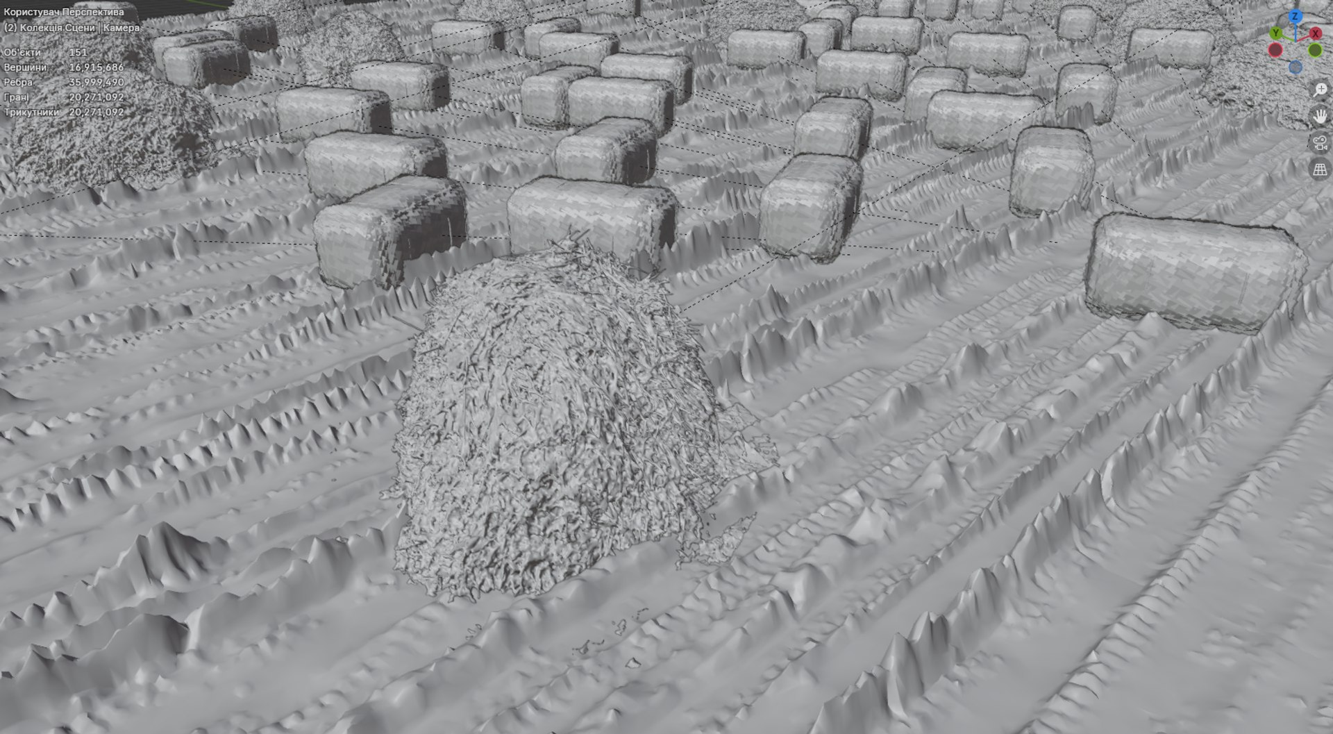 Free 3D Hay Field - TurboSquid 2263260