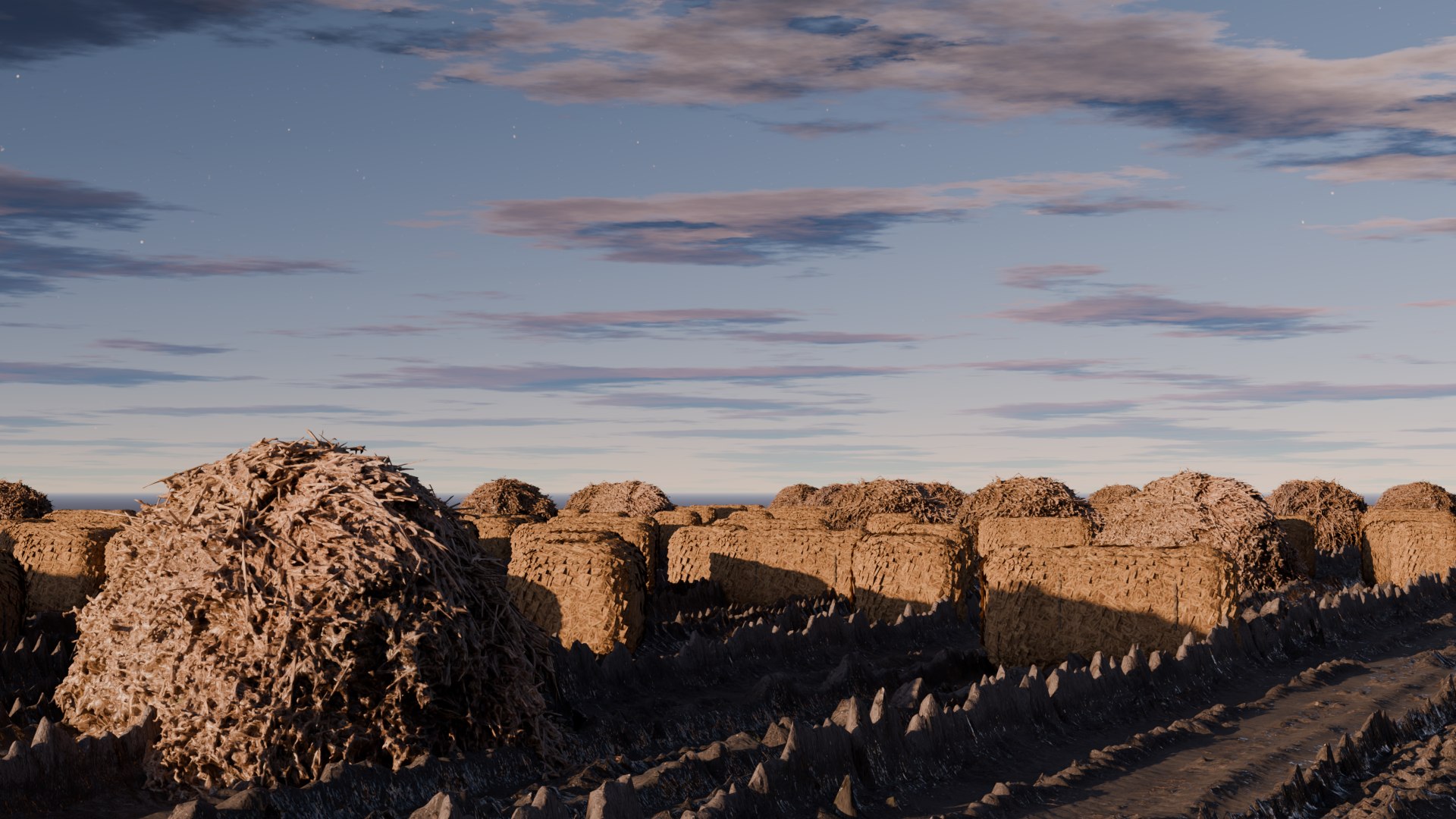 Free 3D Hay Field - TurboSquid 2263260