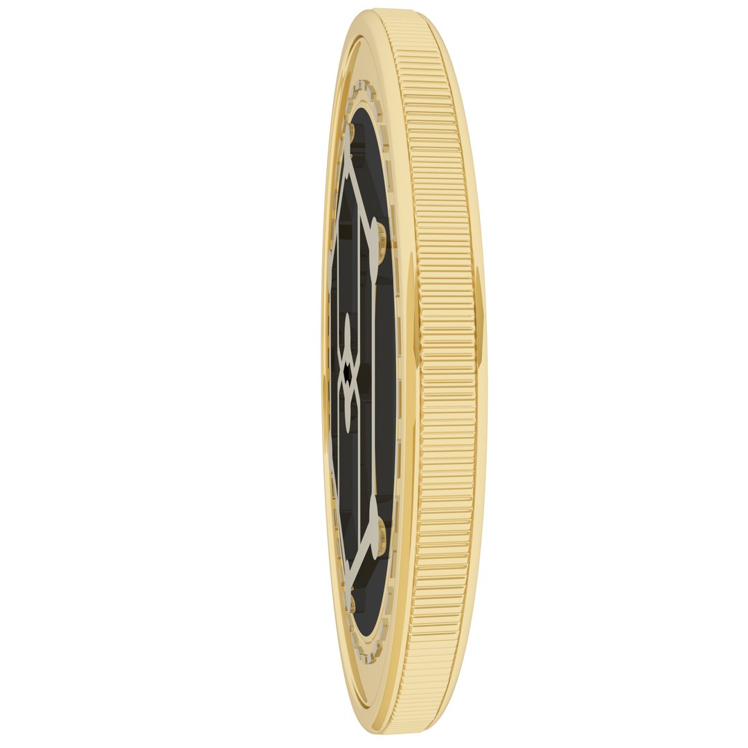 Iot Chain Cryptocurrency Gold Coin 3D Model - TurboSquid 1856974