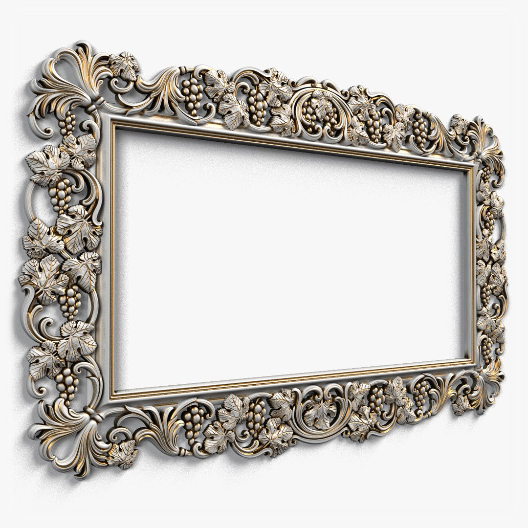 frame designed 3d model