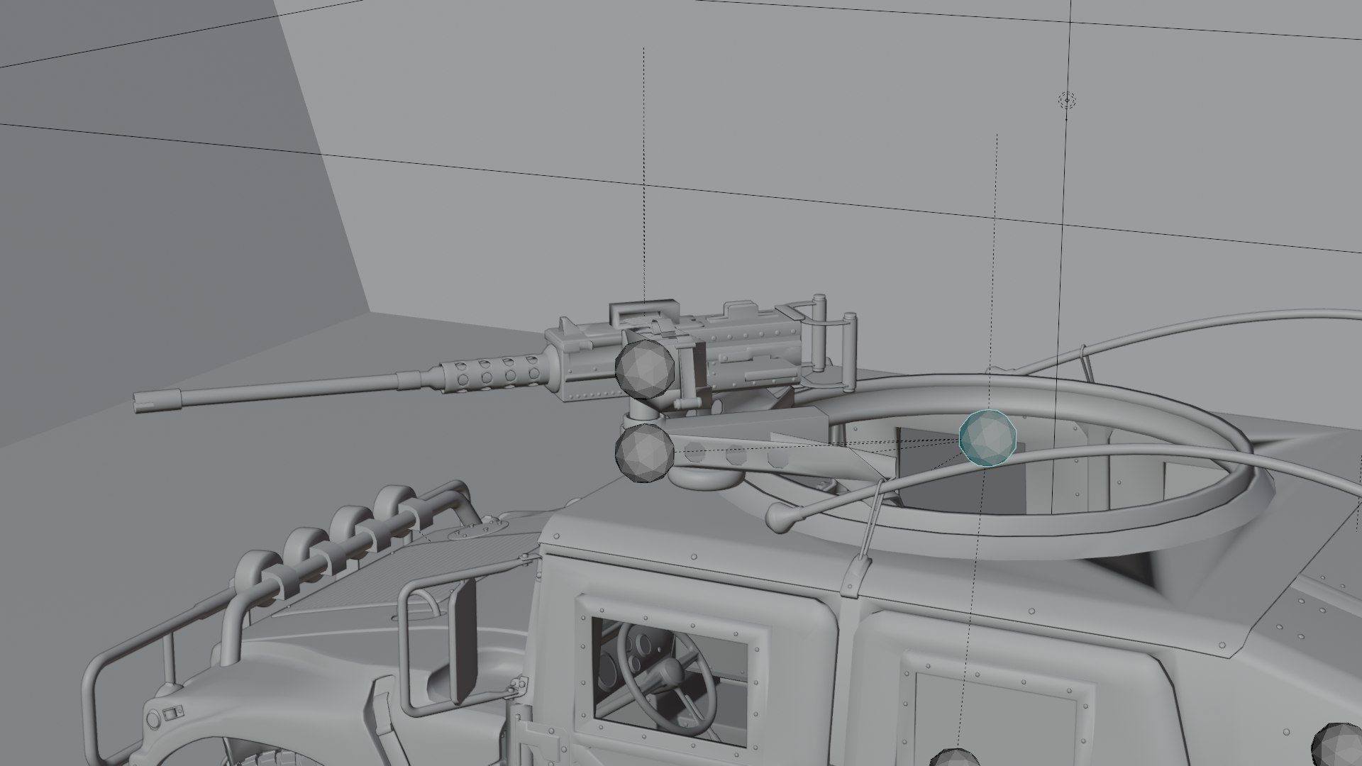 3D Model Military Armored Vehicle Humvee - TurboSquid 2310566