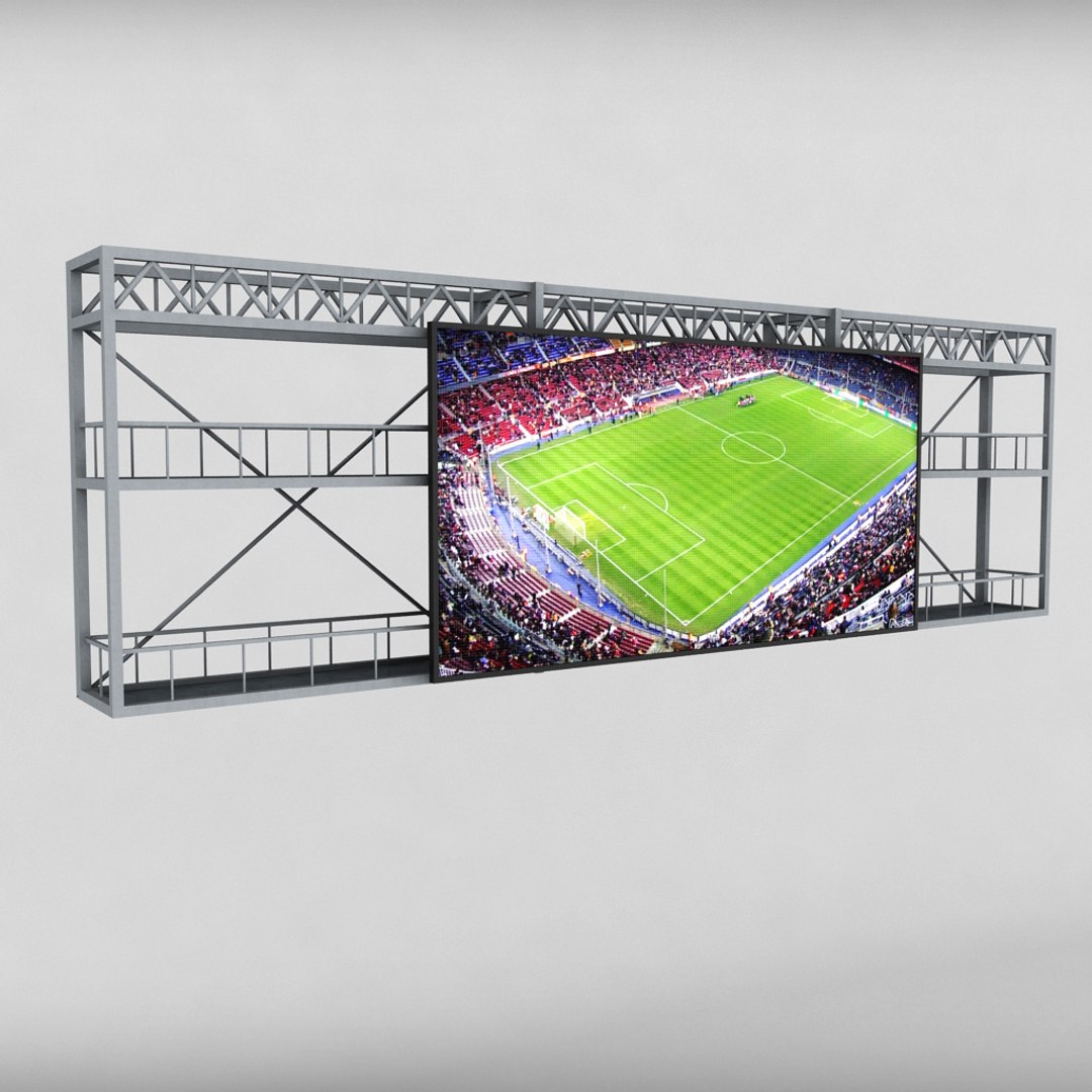 3d Scoreboard Stadium Tv Led