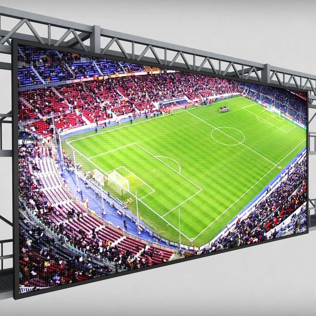 3d Scoreboard Stadium Tv Led