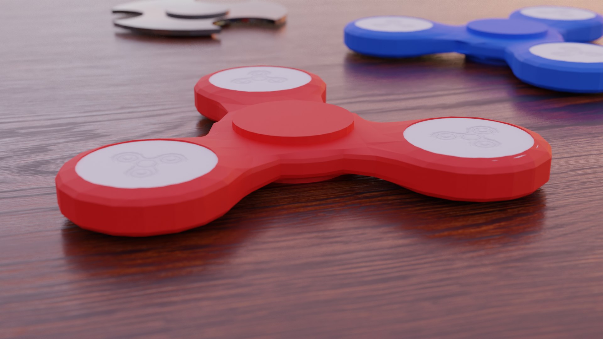 Fidget Spinner 3D Model - TurboSquid 1772598