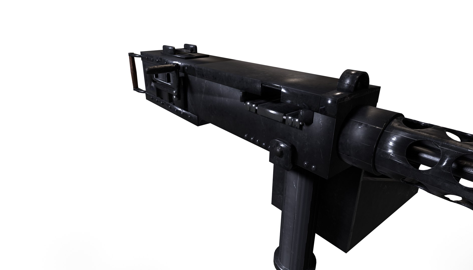 3d Model M2hb 50cal