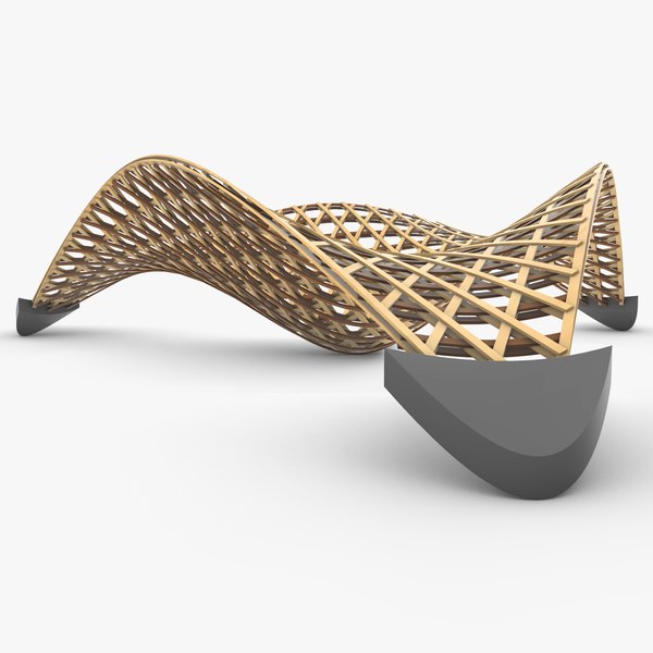 modelo 3d Estructura de GridShell elástica 2 - TurboSquid 2340559