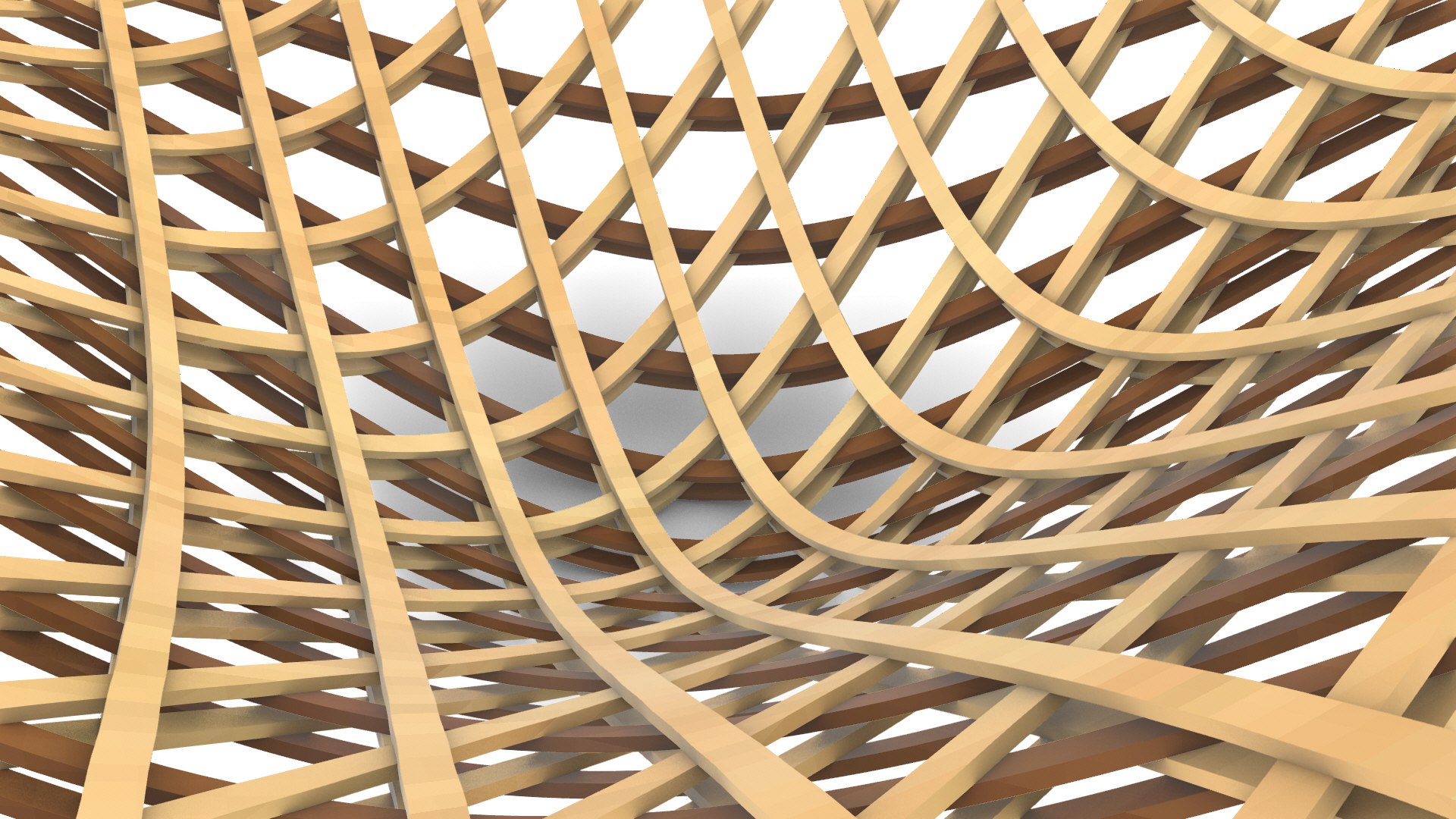 Elastic GridShell Structure 2 Model - TurboSquid 2340559