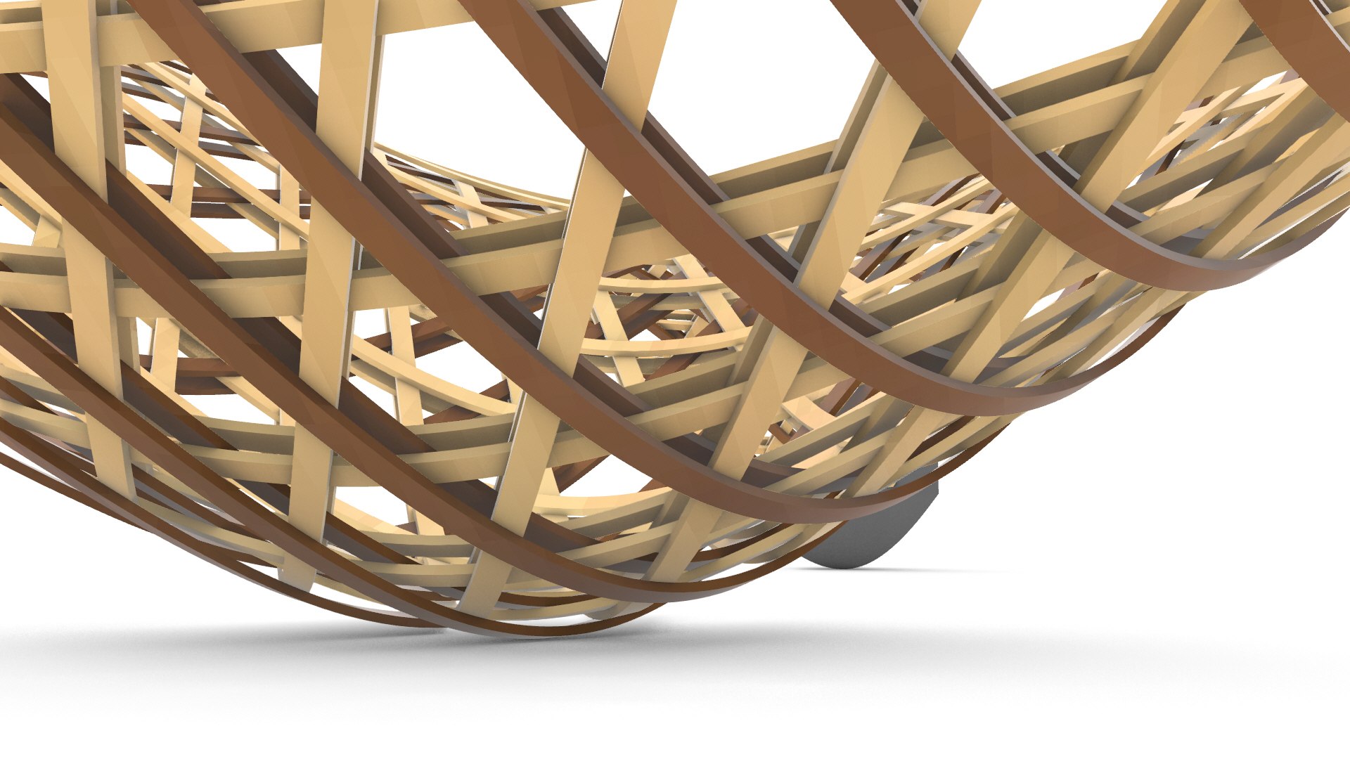 Elastic GridShell Structure 2 Model - TurboSquid 2340559