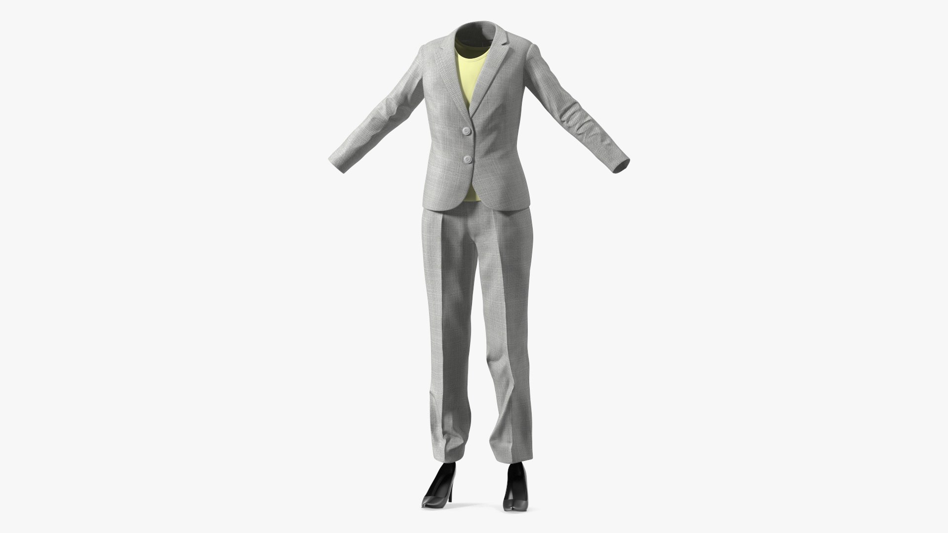 3D Womens Workwear Suit - TurboSquid 2143548