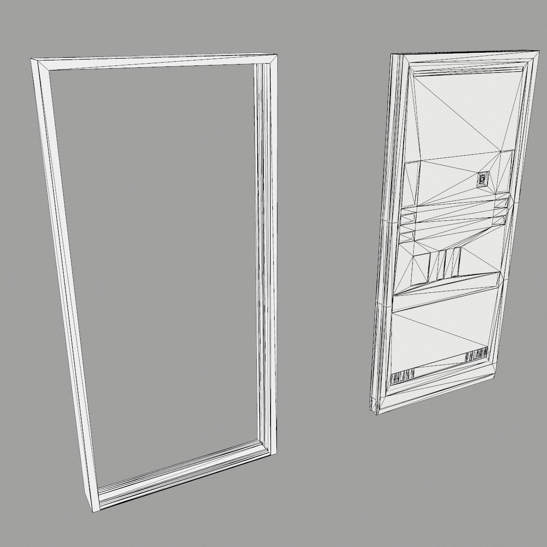 Asset Door 3d Max