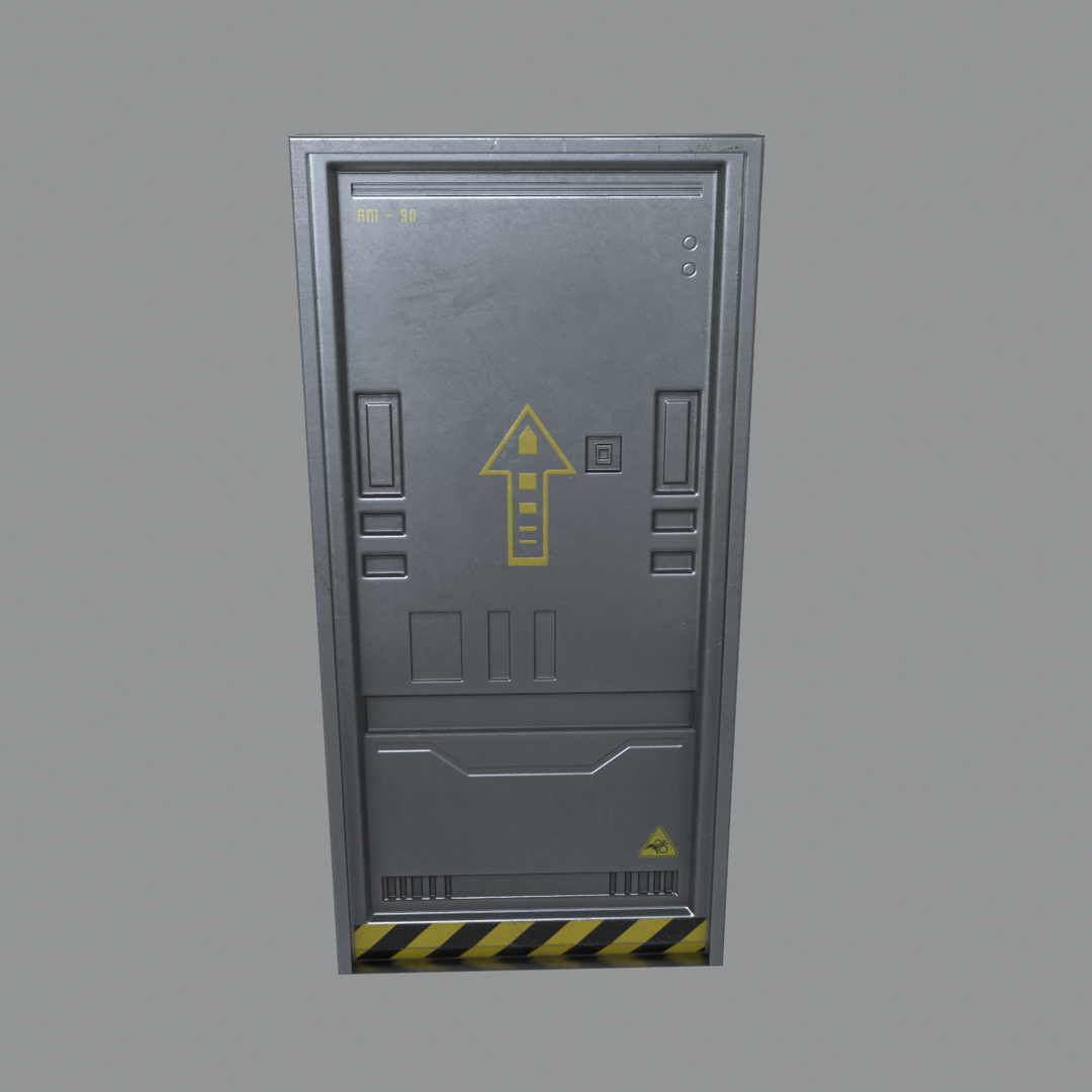 Asset Door 3d Max