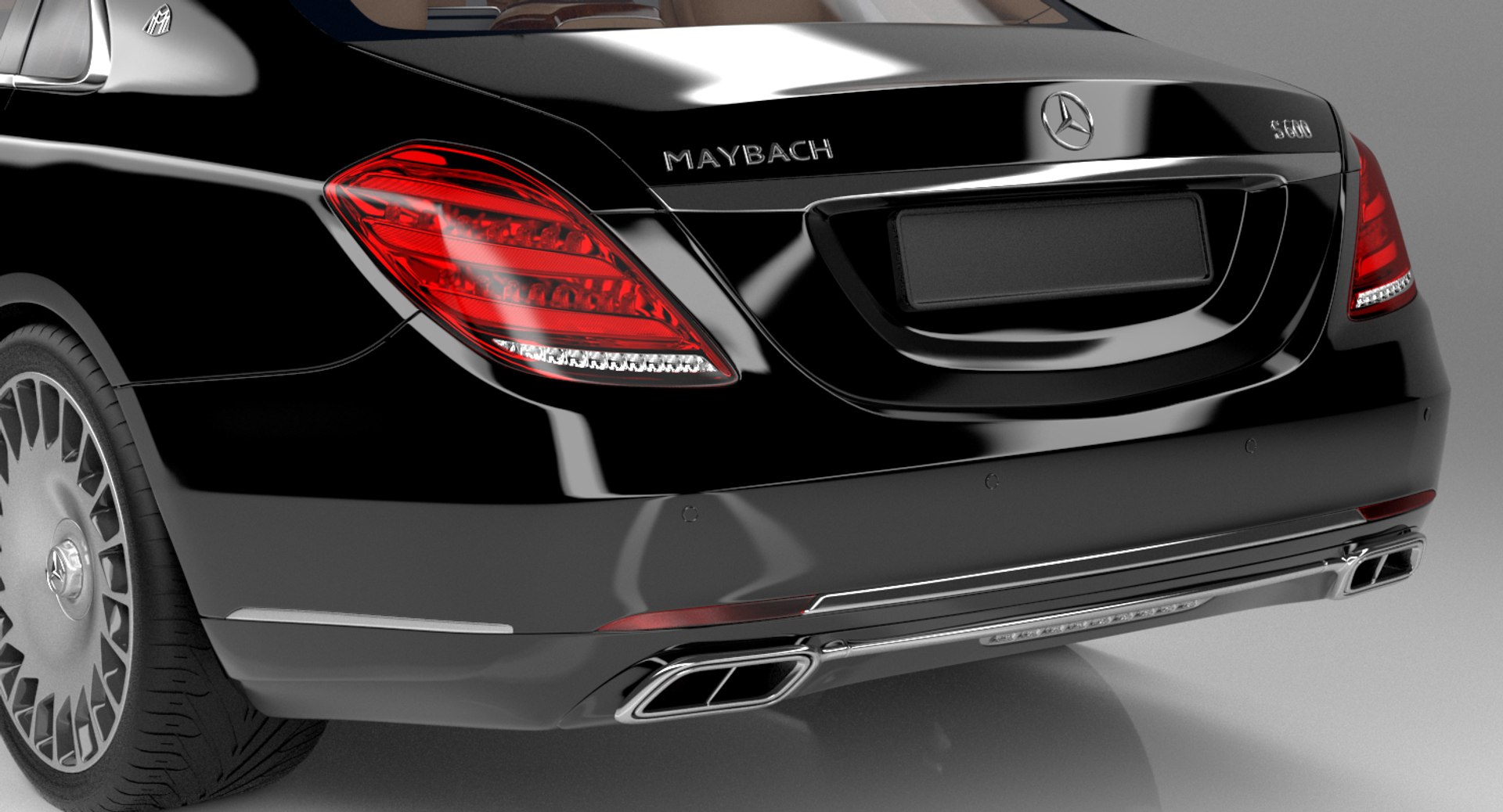 3D model mercedes maybach s600 2018 - TurboSquid 1264236