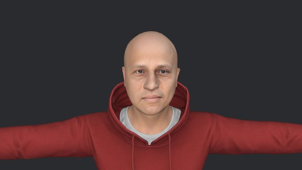 modelo 3d Dean Barrow Personaje 3D hiperrealista de cuerpo completo y ...