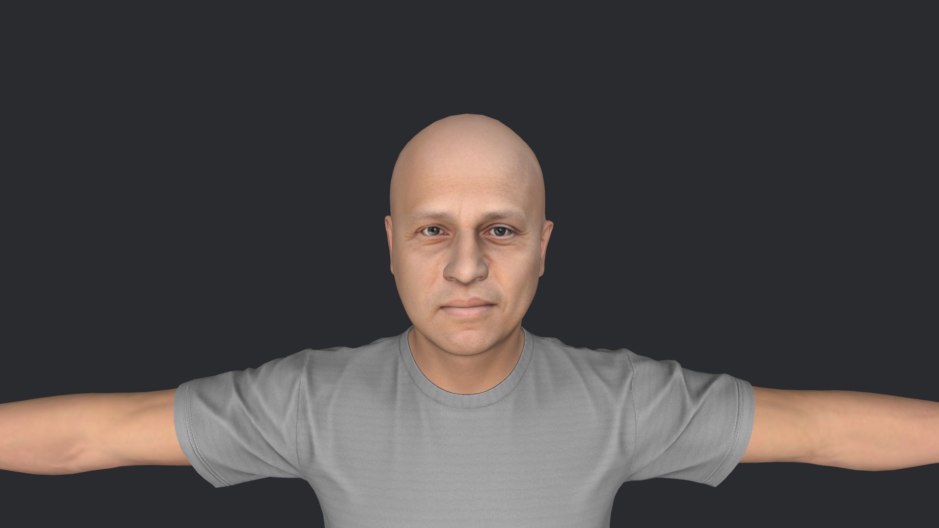 Dean Barrow Hyper Realistic Full Body Fully Rigged Character 3D Model ...