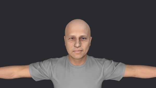 modelo 3d Dean Barrow Personaje 3D hiperrealista de cuerpo completo y ...