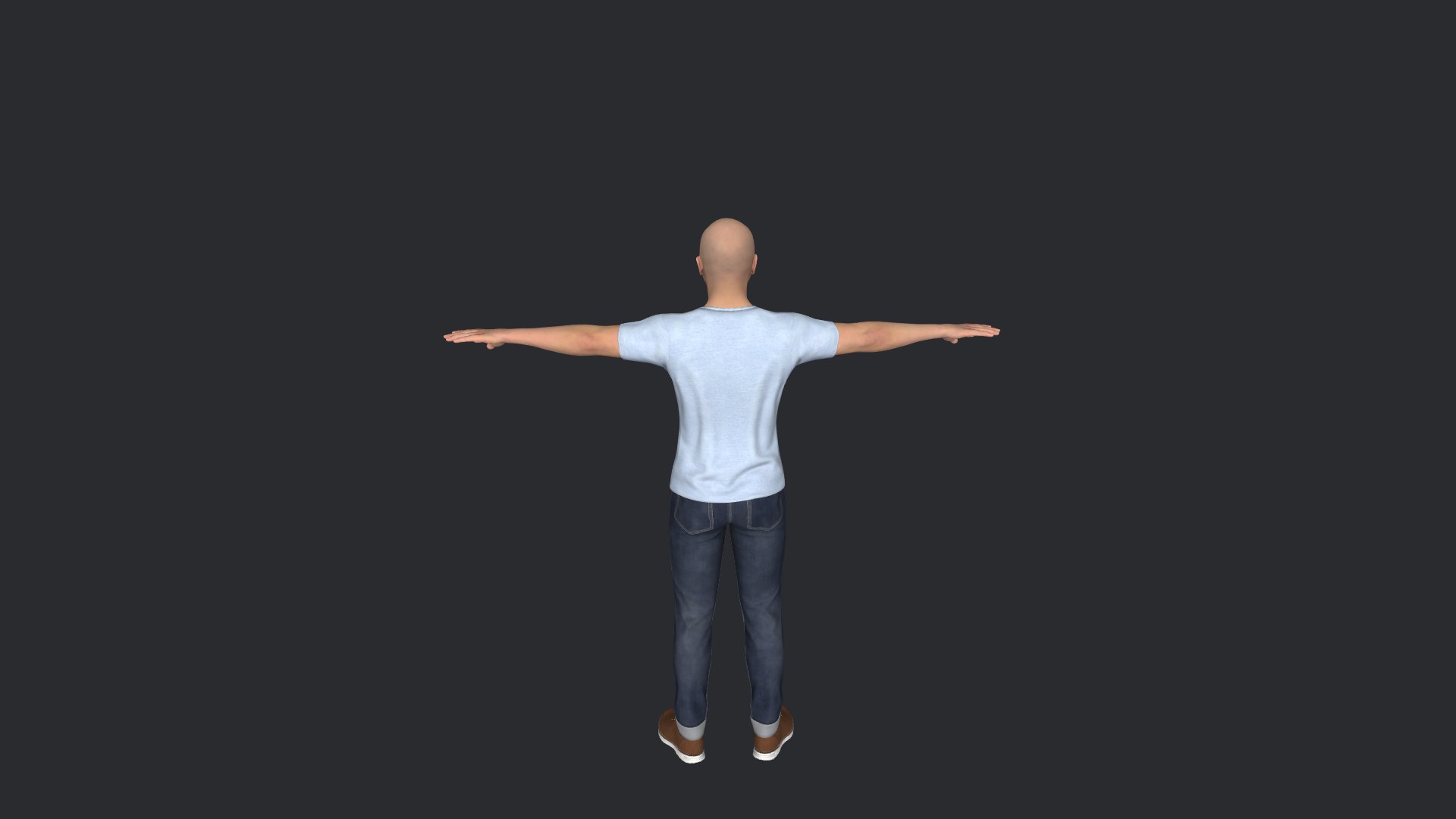Dean Barrow Hyper Realistic Full Body Fully Rigged Character 3D Model ...