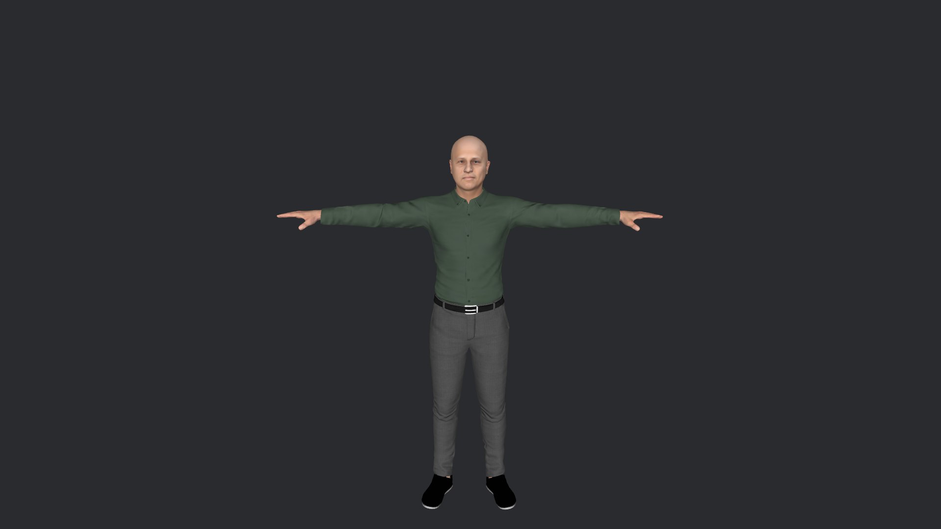 Dean Barrow Hyper Realistic Full Body Fully Rigged Character 3D Model ...