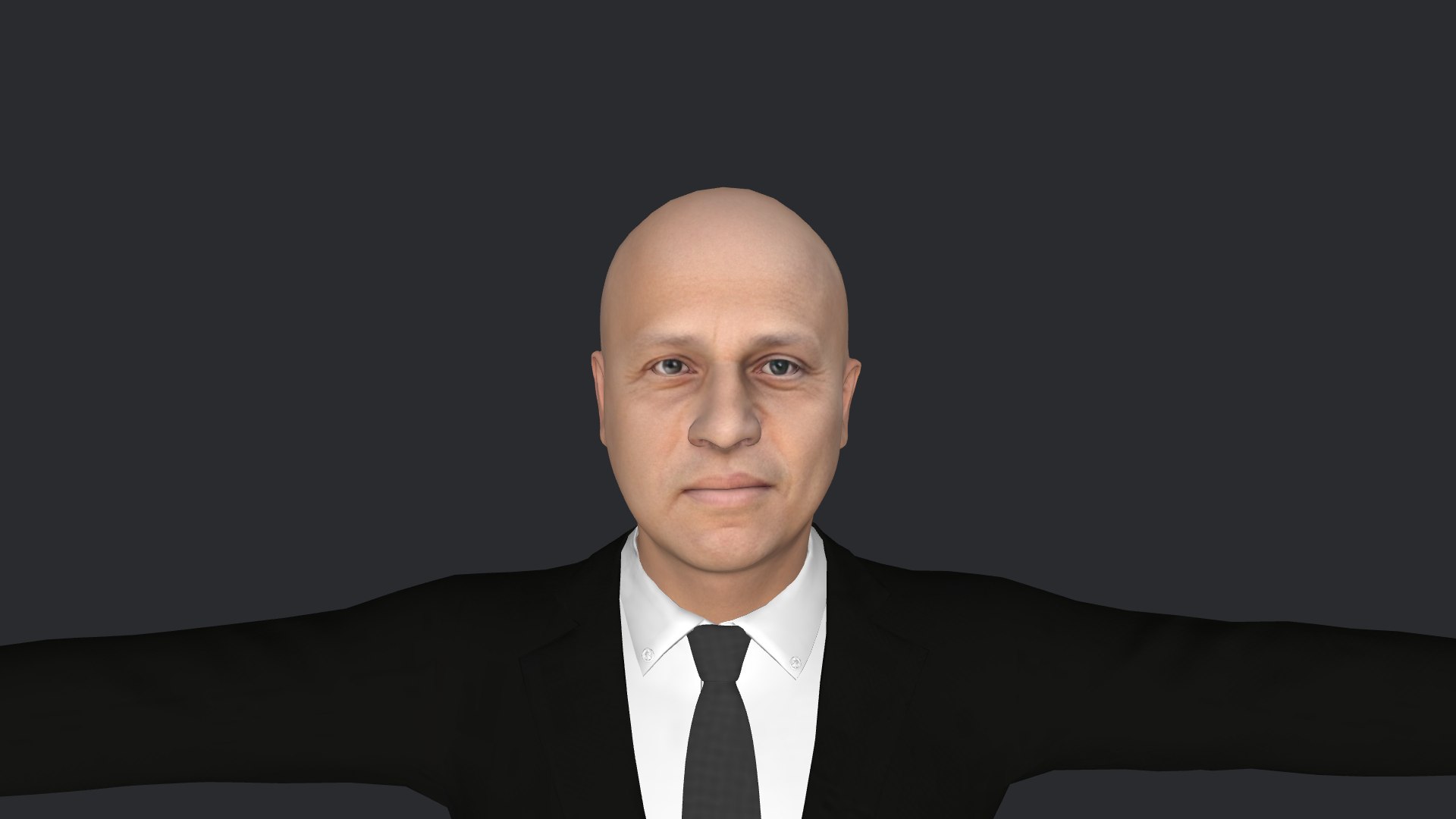 Dean Barrow Hyper Realistic Full Body Fully Rigged Character 3D Model ...