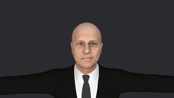 modelo 3d Dean Barrow Personaje 3D hiperrealista de cuerpo completo y ...