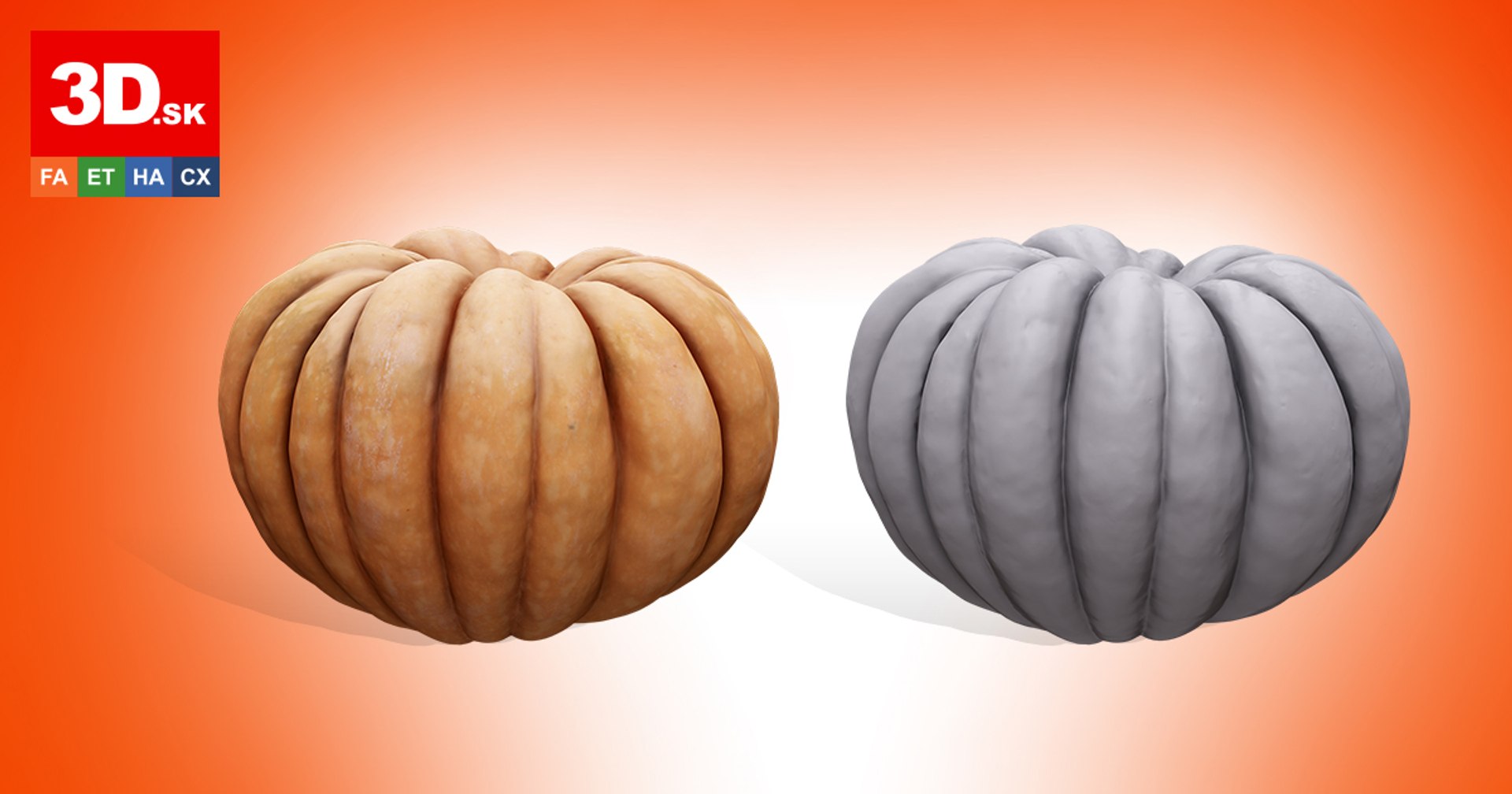 Free Cleaned Pumpkin Scan 3D - TurboSquid 1807069