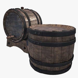 Wooden Barrel STL Models for Download | TurboSquid