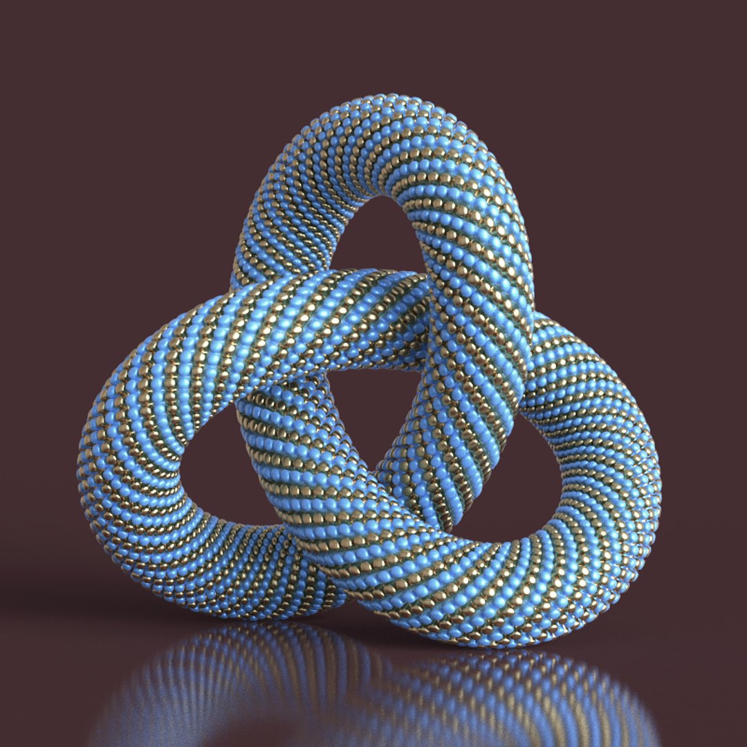 3D Abstract Knot Model - TurboSquid 1621416