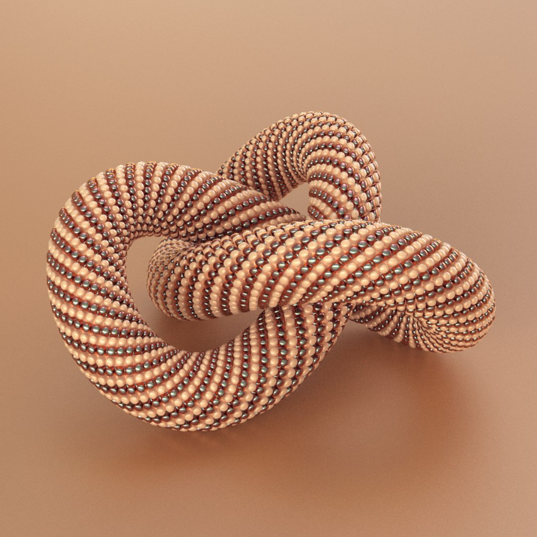 3D Abstract Knot Model - TurboSquid 1621416