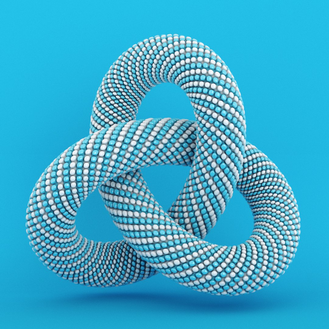 3D Abstract Knot Model - TurboSquid 1621416