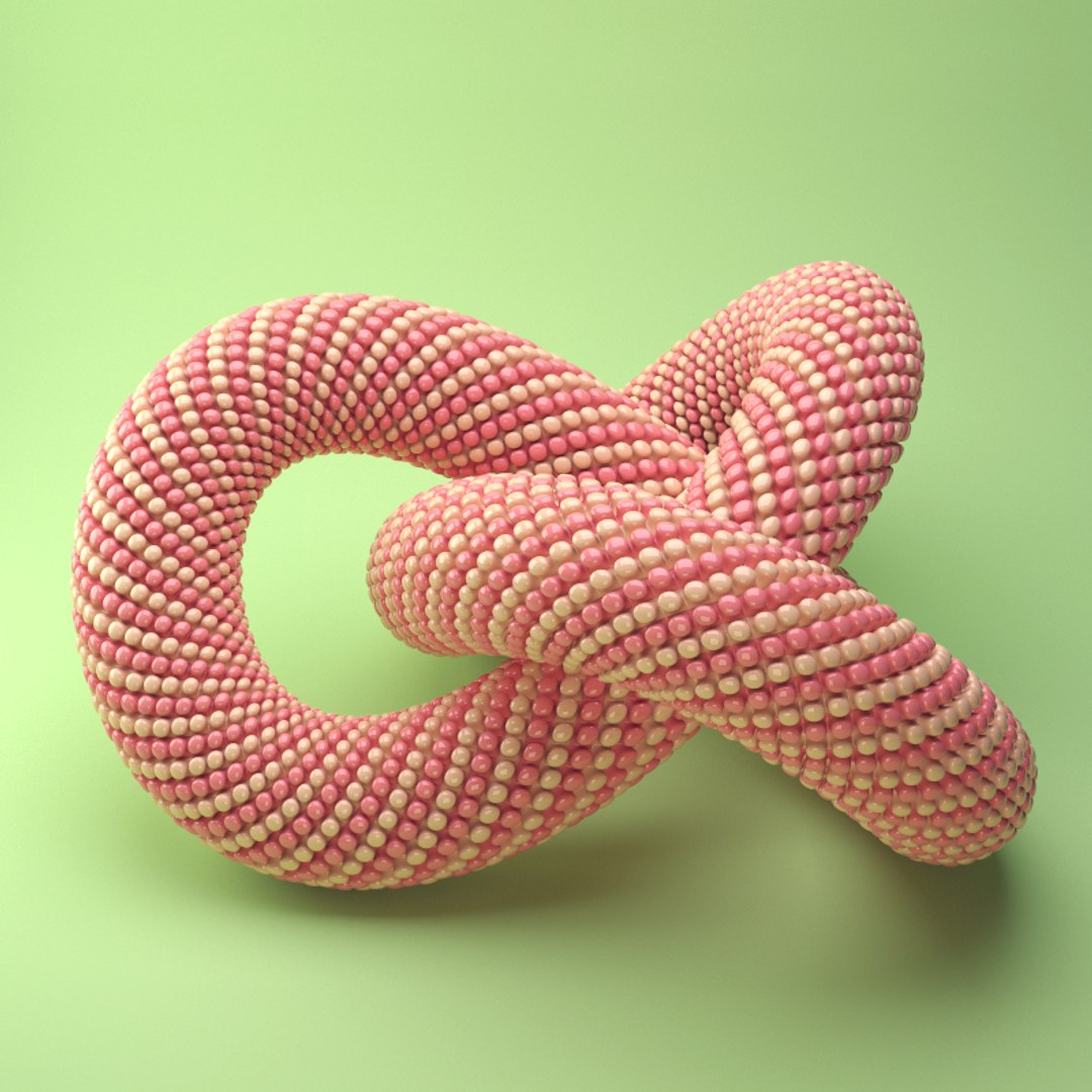 3D Abstract Knot Model - TurboSquid 1621416