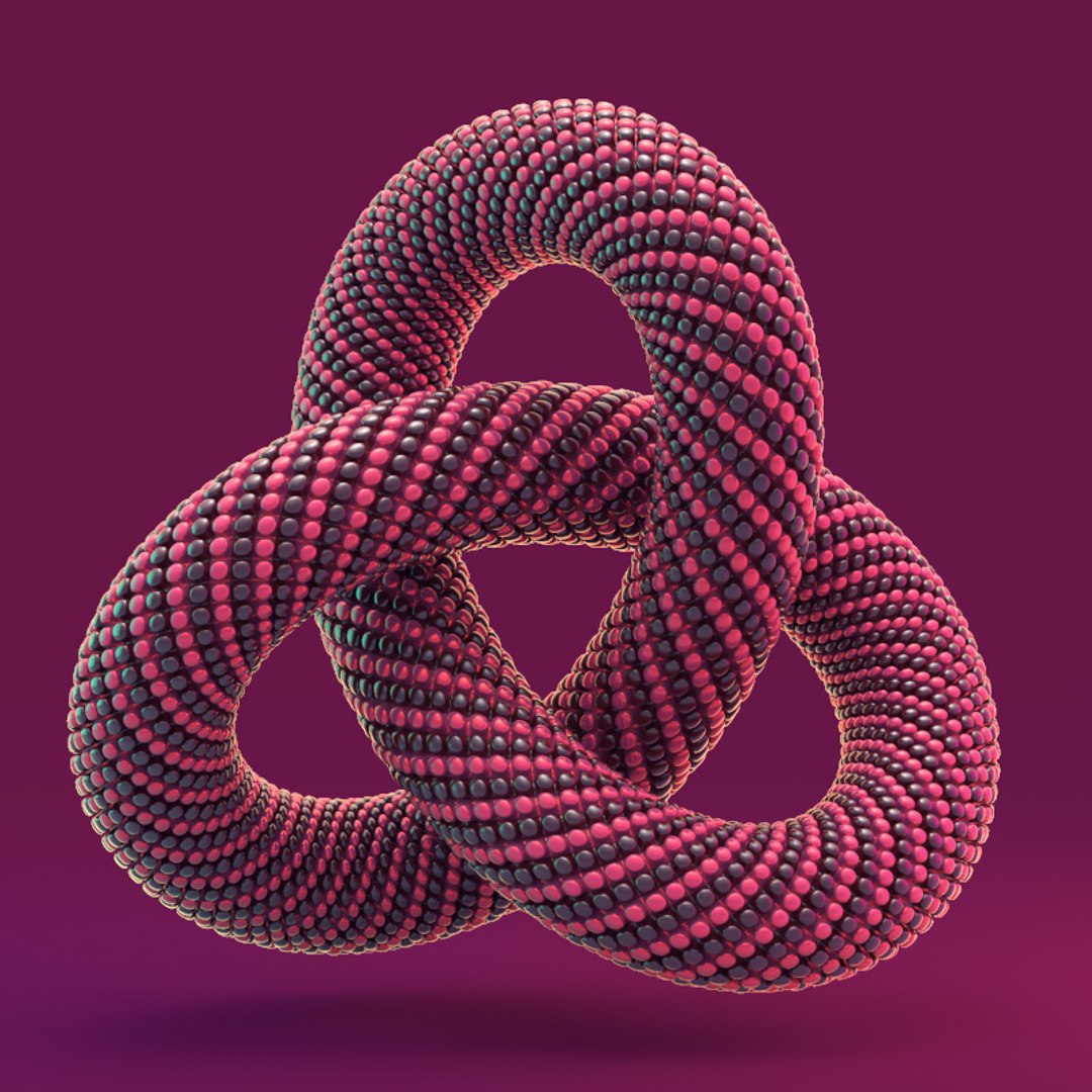 3D Abstract Knot Model - TurboSquid 1621416