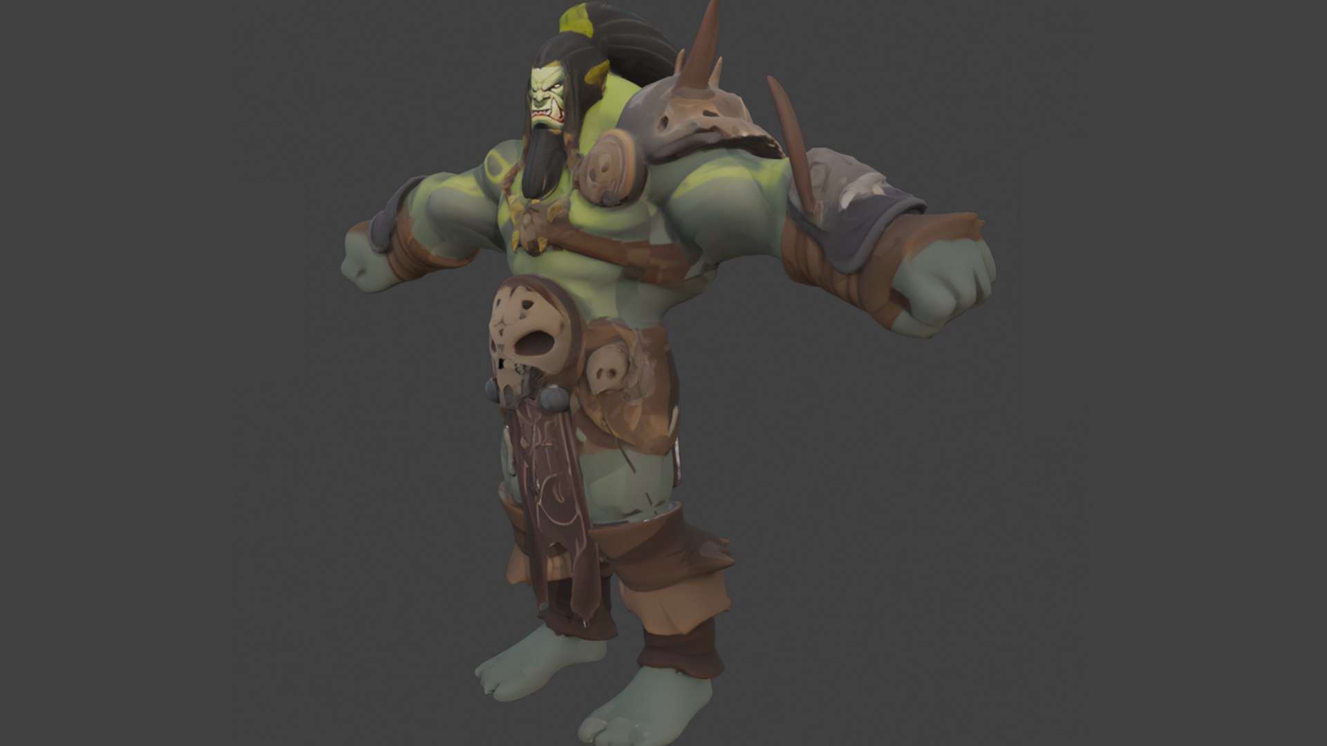 Orc World Of Warcraft 3D Model - TurboSquid 2331793