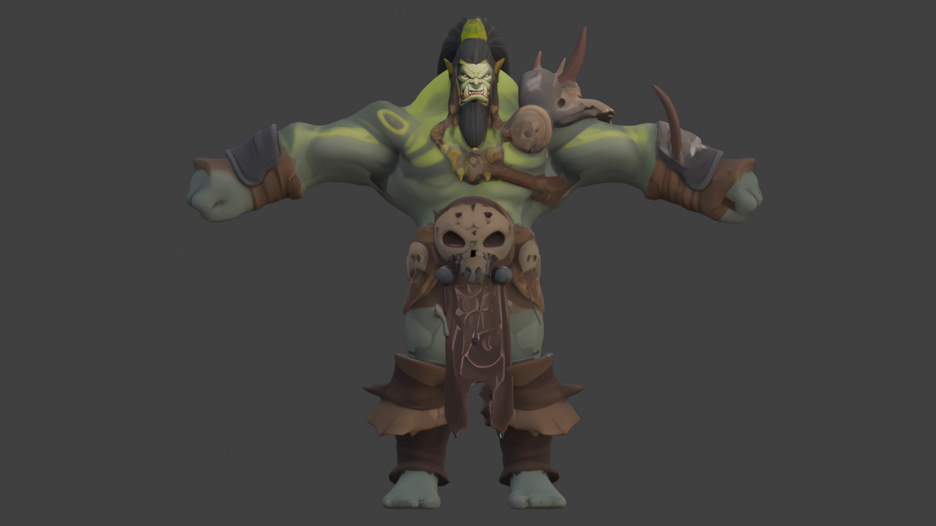 Orc World Of Warcraft 3D Model - TurboSquid 2331793