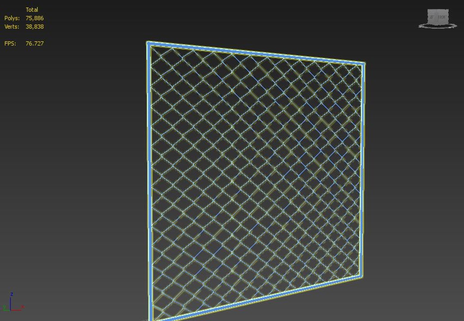 Steel Fence 3D Model - TurboSquid 1344028