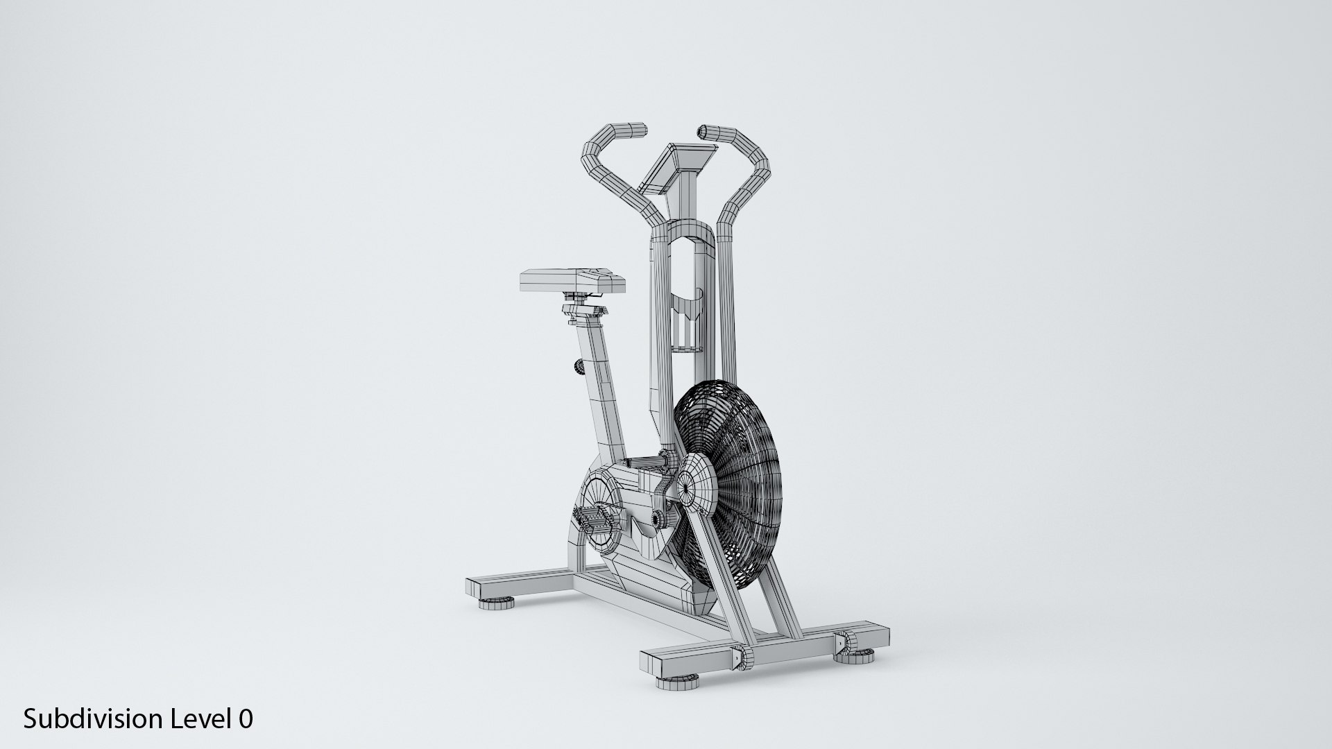 3D Model Stairmaster HIIT Bike - TurboSquid 1948701