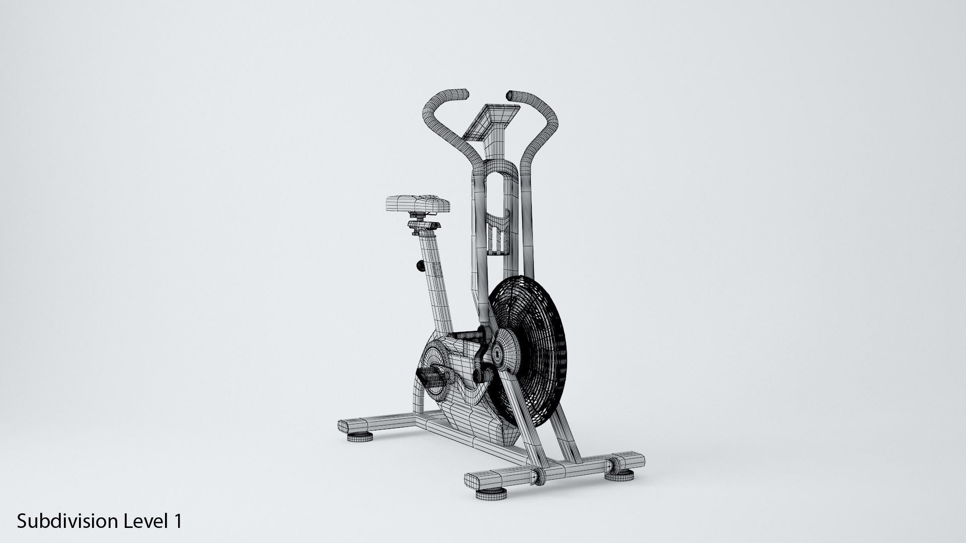 3D Model Stairmaster HIIT Bike - TurboSquid 1948701