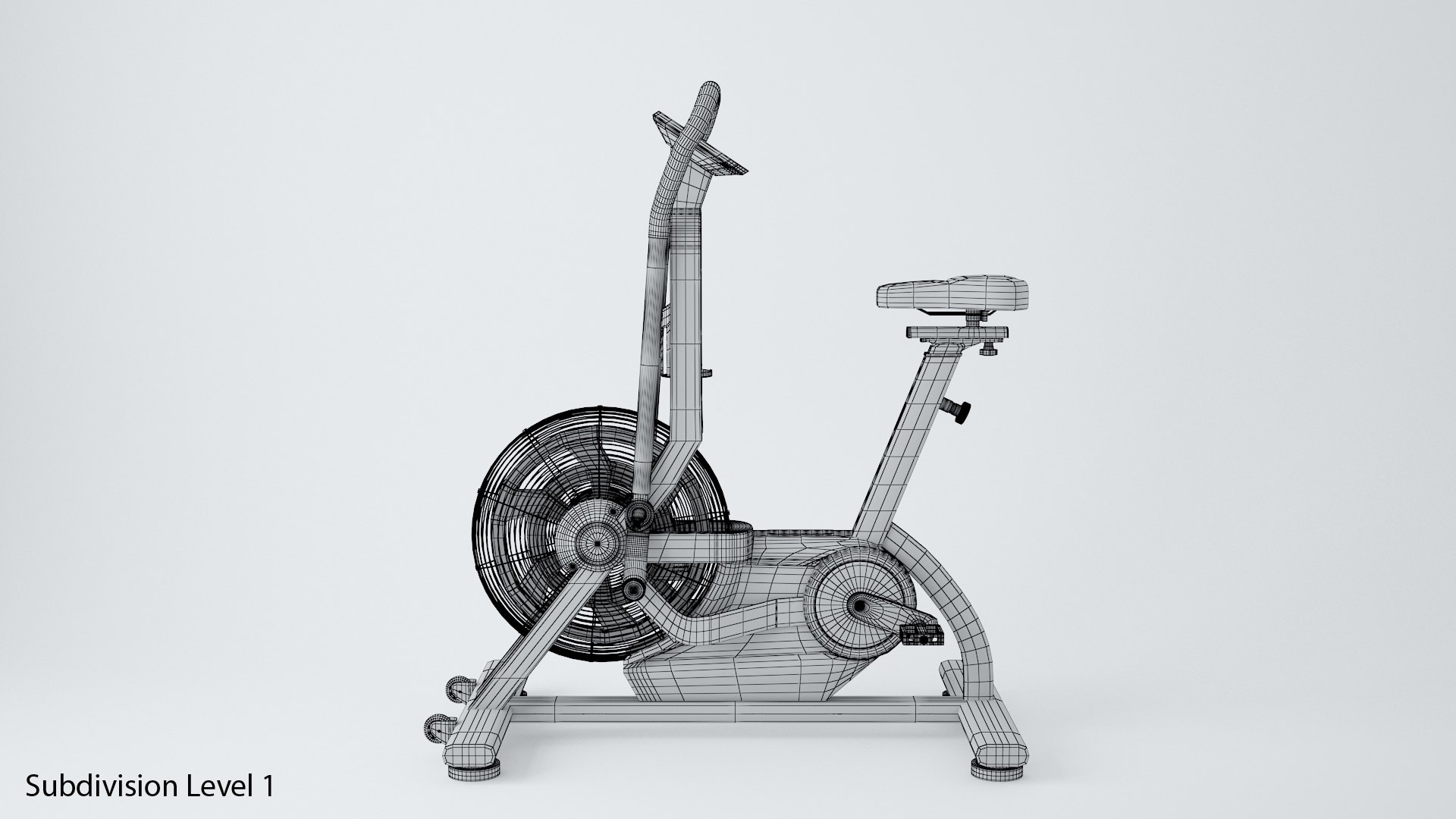 3D Model Stairmaster HIIT Bike - TurboSquid 1948701