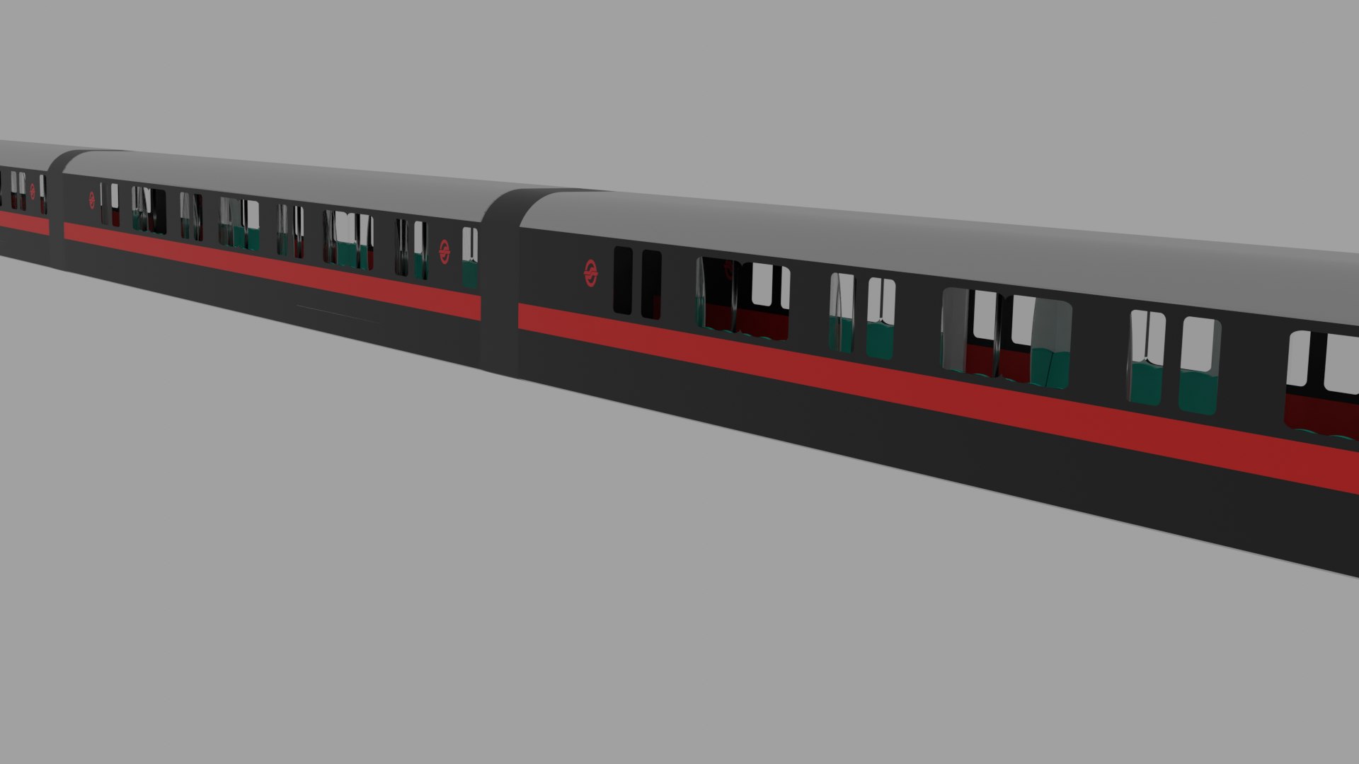 Singapore MRT Train Mass Rapid Transport With Interior 3D Model ...