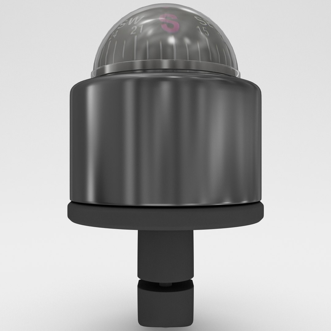 3d Bicycle Compass Ring Bell Model