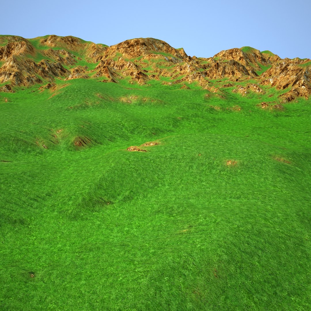 3d Model Of Terrain