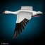 Flying Goose 3d Model