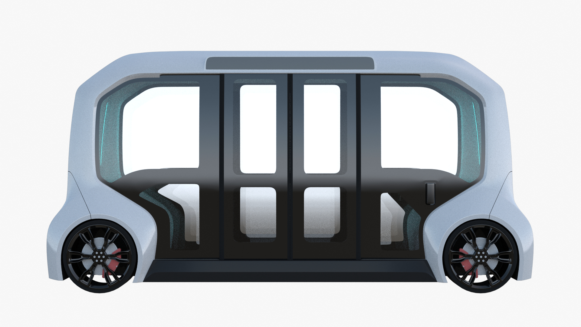 Luxeed S7 And Toyota E-Palette 3D Model - TurboSquid 2262777