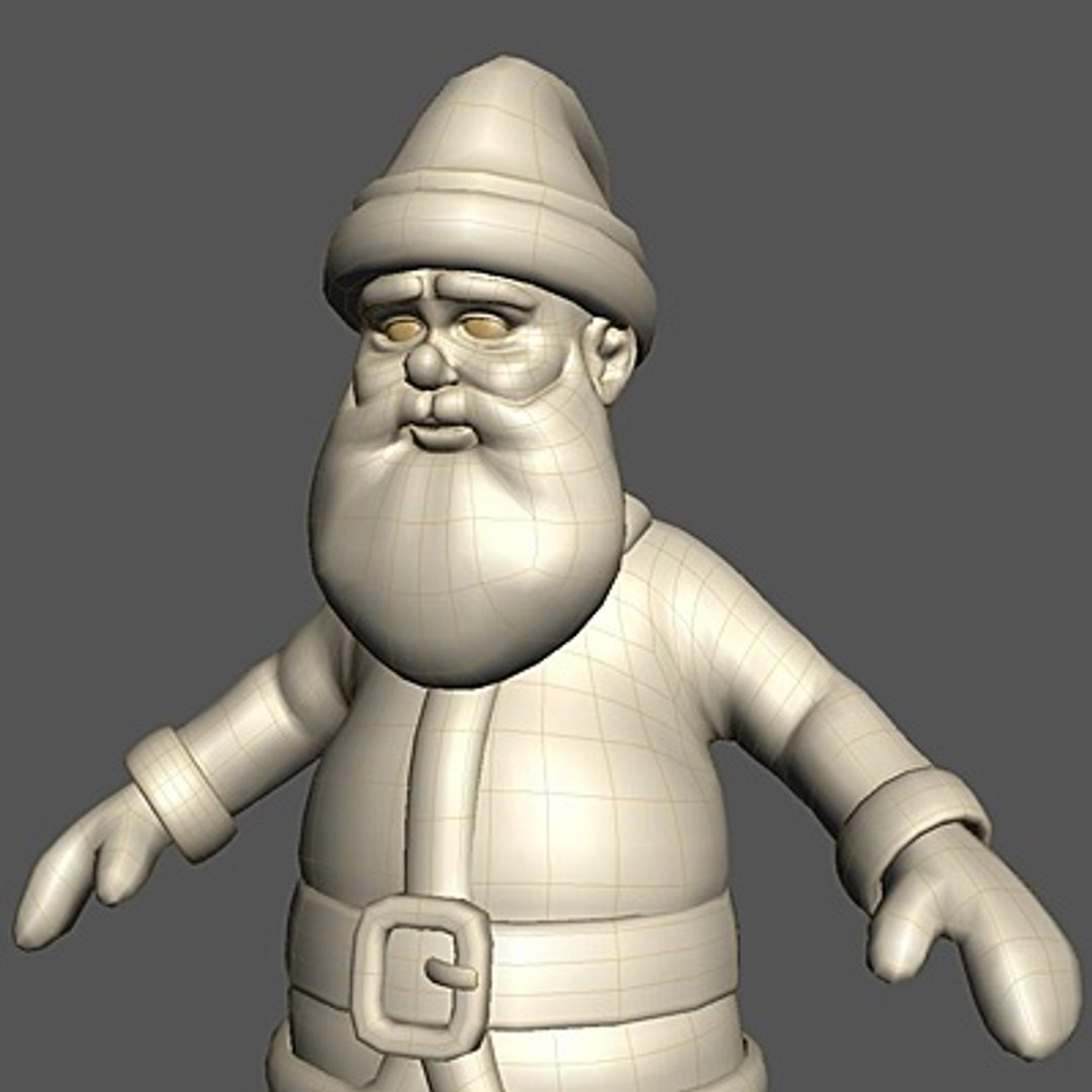 3d Santa